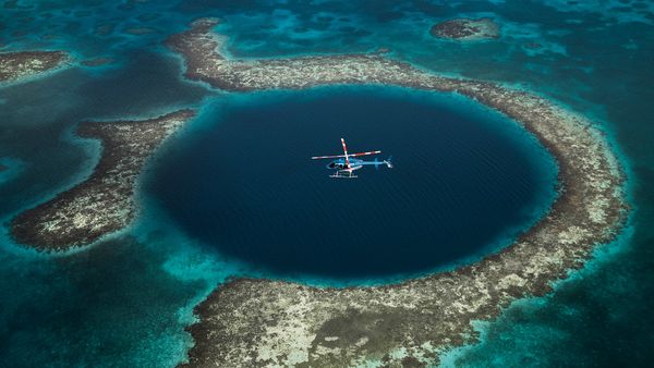 Great Blue Hole Map How To Visit Belize's Great Blue Hole